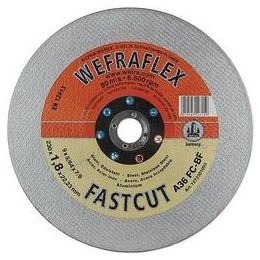 WEFRA Trennscheibe Fastcut für Metall - 230 x 1,8 x 22,23 mm - 1272301093