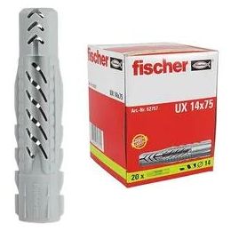 20 Stk. Fischer Universaldübel UX 14 x 75 - 62757