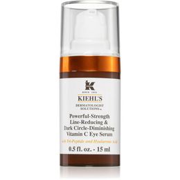 Kiehl's Kiehl's Dermatologist Solutions Powerful-Strength Line-Reducing & Dark Circle-Diminishing Vitamin C Augenserum für alle Hauttypen, selbst für empfindliche Haut mit Vitamin C 15 ml