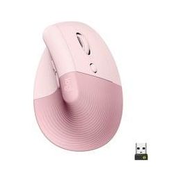 Logitech Lift, Maus rosa, Logi Bolt, Bluetooth, Windows/macOS/iPadOS