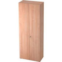 Aktenschrank TOPAS LINE, 6 Ordnerhöhen, B 800 mm, Nussbaum/Nussbaum