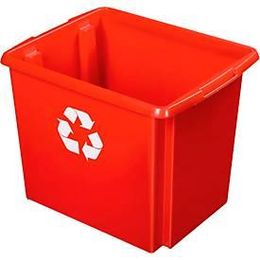 Recycle-Box Sunware Nesta, 45 l, L 455 x B 360 x H 360 mm, rot