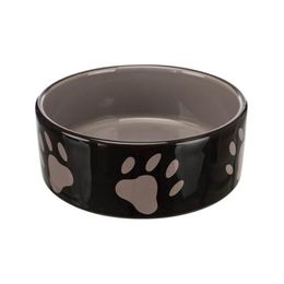 Trixie Ceramic Bowl w/ paws 0.8 l/ø 16cm