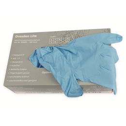 HASE SAFETY GLOVES Einweghandschuhe aus Nitril, EN 374-1, EN 420, Gr&ouml;&szlig;e 9, 100 St&uuml;ck