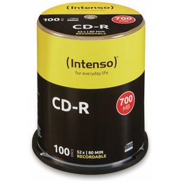 Intenso CD-R Spindel, 100 St&uuml;ck