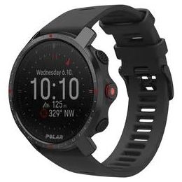 Smartwatch Polar "GRIT X PRO" Smartwatches schwarz GPS Navigation 10 ATM