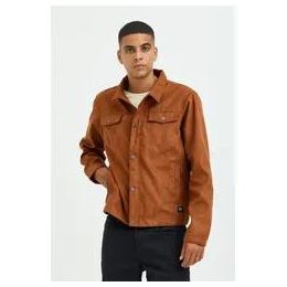 Lederimitatjacke Blend "Blend BHJacket" Gr. XXL, braun (toffee) Herren Jacken