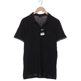 BOSS by Hugo BOSS Herren Poloshirt, schwarz, Gr. 54