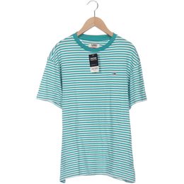 Tommy Jeans Herren T-Shirt, türkis, Gr. 46