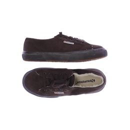 Superga Damen Sneakers, braun, Gr. 38