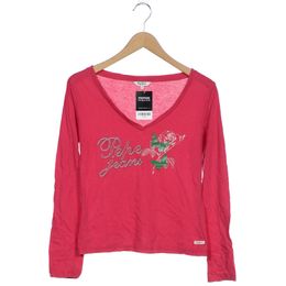 Pepe Jeans Damen Langarmshirt, pink, Gr. 42