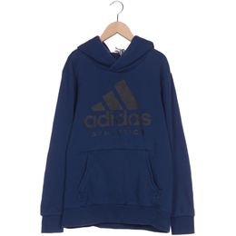 Adidas Damen Kapuzenpullover, blau, Gr. 38