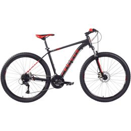 Mountainbike REDLOUD "MA.02" Gr. 48, schwarz, Fahrräder, 48cm, 27,5 Zoll (69,85cm)