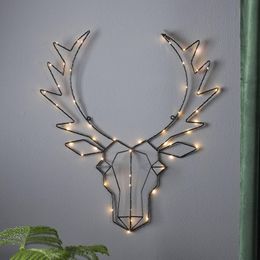 STAR TRADING LED-Dekoleuchte Cupid, Rentierkopf