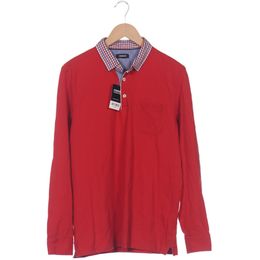 Walbusch Herren Poloshirt, rot, Gr. 50