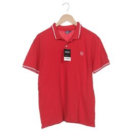 Sergio Tacchini Herren Poloshirt, rot, Gr. 54