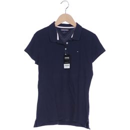 Tommy Hilfiger Damen Poloshirt, marineblau, Gr. 38