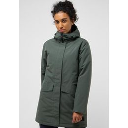 Jack Wolfskin Funktionsmantel »TEMPELHOF COAT W« slate-green XL (46) XL (46) Leicht isolierender Regenmantel