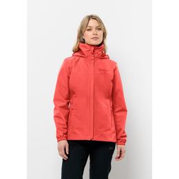 Jack Wolfskin Outdoorjacke »STORMY POINT 2L JKT W« mit Kapuze vibrant-red M (38/40) M (38/40) Leicht