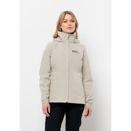 Jack Wolfskin Outdoorjacke »STORMY POINT 2L JKT W« mit Kapuze seal XXL (48) XXL (48) Leicht