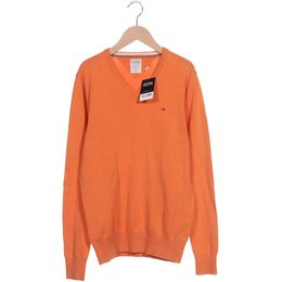 Hilfiger Denim Herren Pullover, orange, Gr. 48