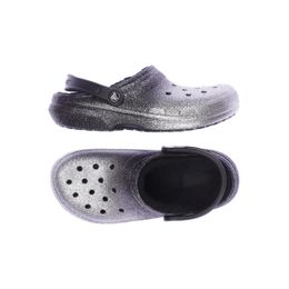 Crocs Damen Sandale, silber, Gr. 9