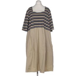 Ulla Popken Damen Kleid, beige, Gr. 56