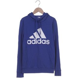 Adidas Damen Kapuzenpullover, blau, Gr. 38