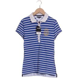 Tommy Hilfiger Damen Poloshirt, blau, Gr. 38