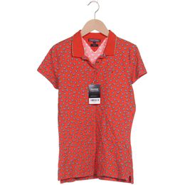 Tommy Hilfiger Damen Poloshirt, orange, Gr. 38