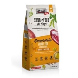Mac's MAC's Dog Mono Adut Trockenfutter Ente 12 kg