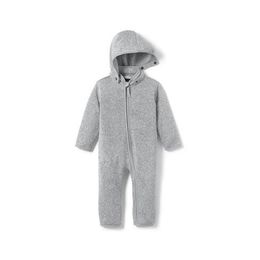 Tchibo Baby-Strickfleece-Overall - Grau/Meliert - Kinder - Gr.: 74/80