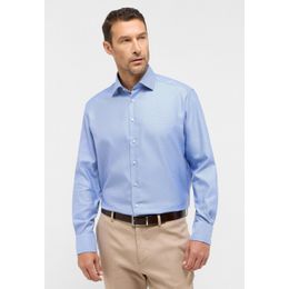 Langarmhemd Eterna "COMFORT FIT" Gr. 40, Normalgrößen, blau (hellblau) Herren Hemden