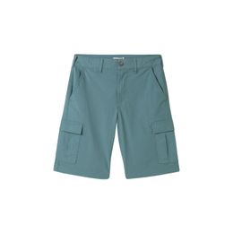 Tom Tailor Jungen Cargoshorts mit Bio-Baumwolle, grün, Gr. 152