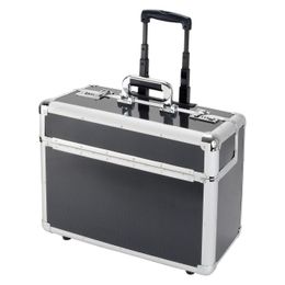 Business-Trolley alumaxx "C-2" Gr. B/H/T: 48cm x 38cm x 23cm, silberfarben Herren Koffer aus Aluminium