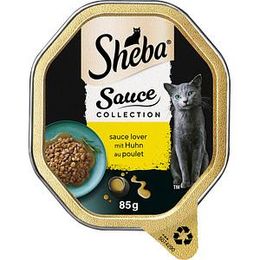 Sheba® Katzen-Nassfutter Sauce Collection mit Huhn 22x 85,0 g