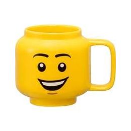 LEGO Keramiktasse Happy Boy, klein gelb