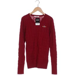 Tom Tailor Damen Pullover, bordeaux, Gr. 32