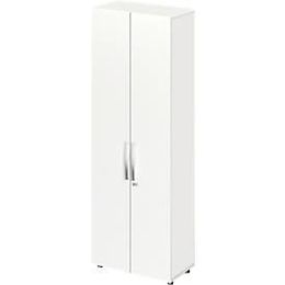 Schäfer Shop Schäfer Shop Select Schrank LOGIN, 6 Ordnerhöhen, B 800 x T 420 x H 2240 mm, weiß/weiß