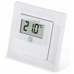 homematic IP Smart Home 150180A0, Temp. und Luftfeucht. Sensor mit Display