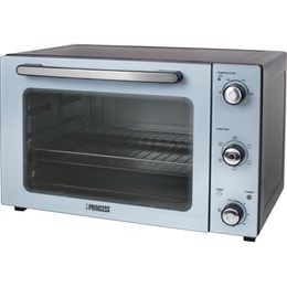 Princess Mini-Backofen 01.112754.01.001, 45 L, 1800 W, Umluft, silber
