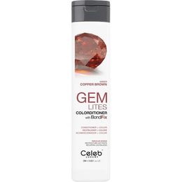 Celeb Luxury Haarpflege Gem Lites Colorditioner Amber - Tiefkupferbraun