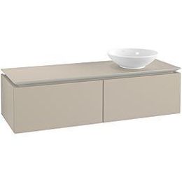 Villeroy & Boch Villeroy & Boch Legato Waschtischunterschrank B58900VK 140x38x50cm, Soft Grey