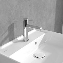 Villeroy & Boch Villeroy und Boch Loop + Friends Einhebel-Waschtischarmatur TVW10610315361 ohne Ablaufgarnitur, chrom