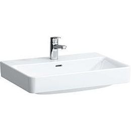 Laufen Pro S Waschtisch 8109640001041 65 x 46,5 cm, weiß, mit Überlauf, 1 Hahnloch