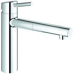 Grohe Concetto Spültischarmatur 31129001 ausziehbarer Mousseur, chrom