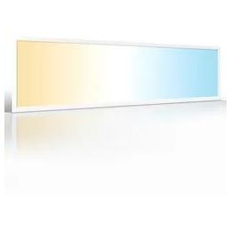 CCT LED Panel 160x40cm 24V 48W Rahmen weiss