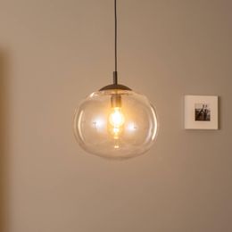 TK Lighting Hängeleuchte Vibe, Glas klar, Ø 35 cm