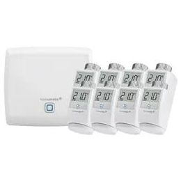 HOMEMATIC IP Heizkörperthermostat "SET: Access Point + 8St. heizkörperthermostat" Heizkörperthermostate weiß (grundfarbe)