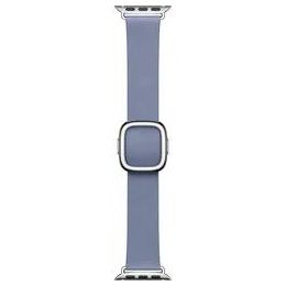 Apple Smartwatch-Armband "41mm Modern Armband - Medium" Uhrenarmbänder blau (lavendelblau)